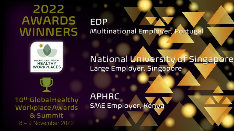 2022 Global Healthy Workplace Awards Winners Announced! – Global Centre ...